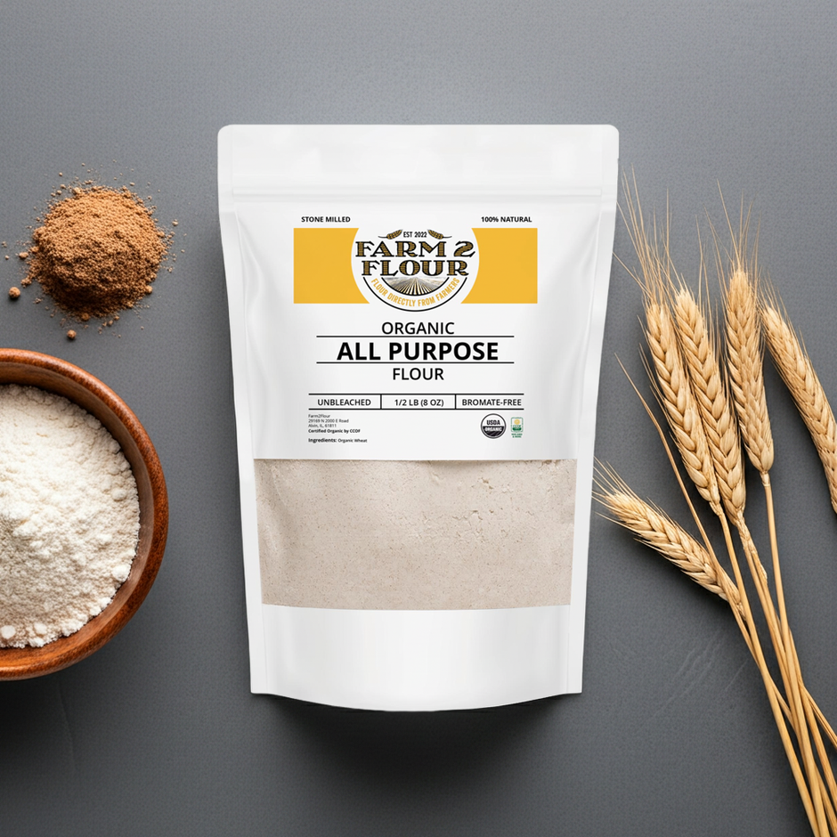 Organic Flour | Fresh, Stone-Milled Flour | Farm2Flour