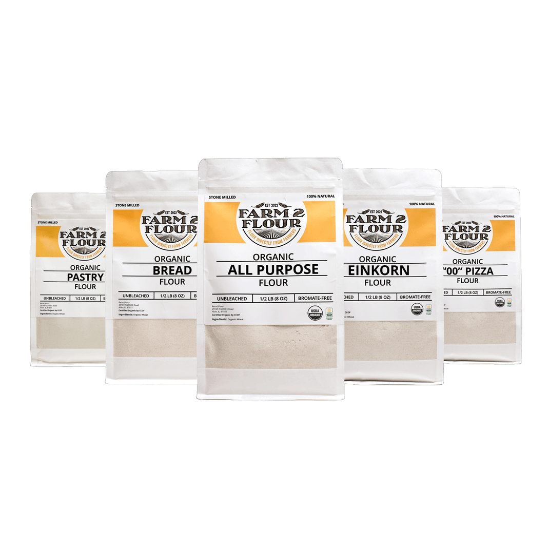 Farm2Flour: Freshly Milled Organic Flour Directly from Our Family Farm