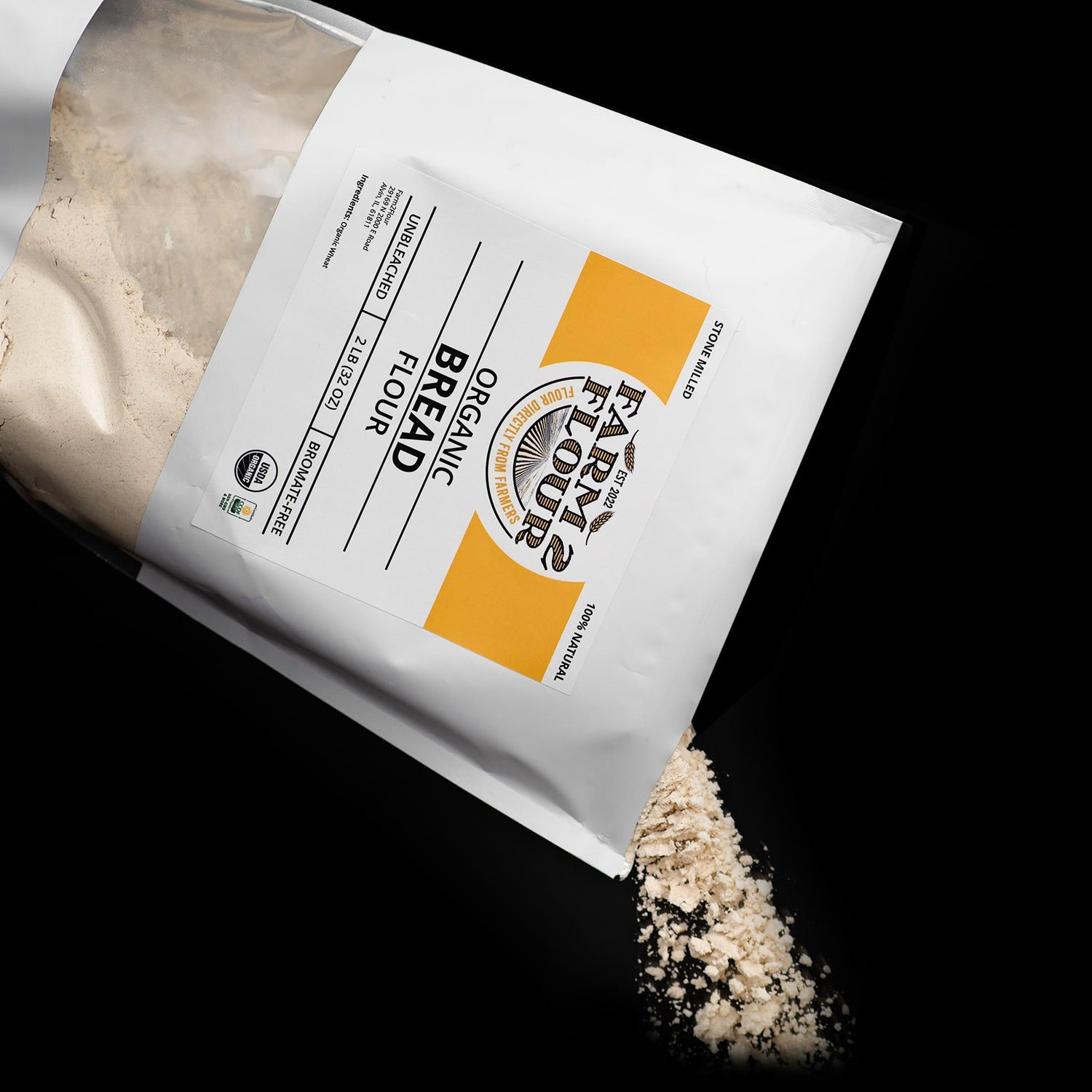 Farm2Flour: Freshly Milled Organic Flour Directly from Our Family Farm