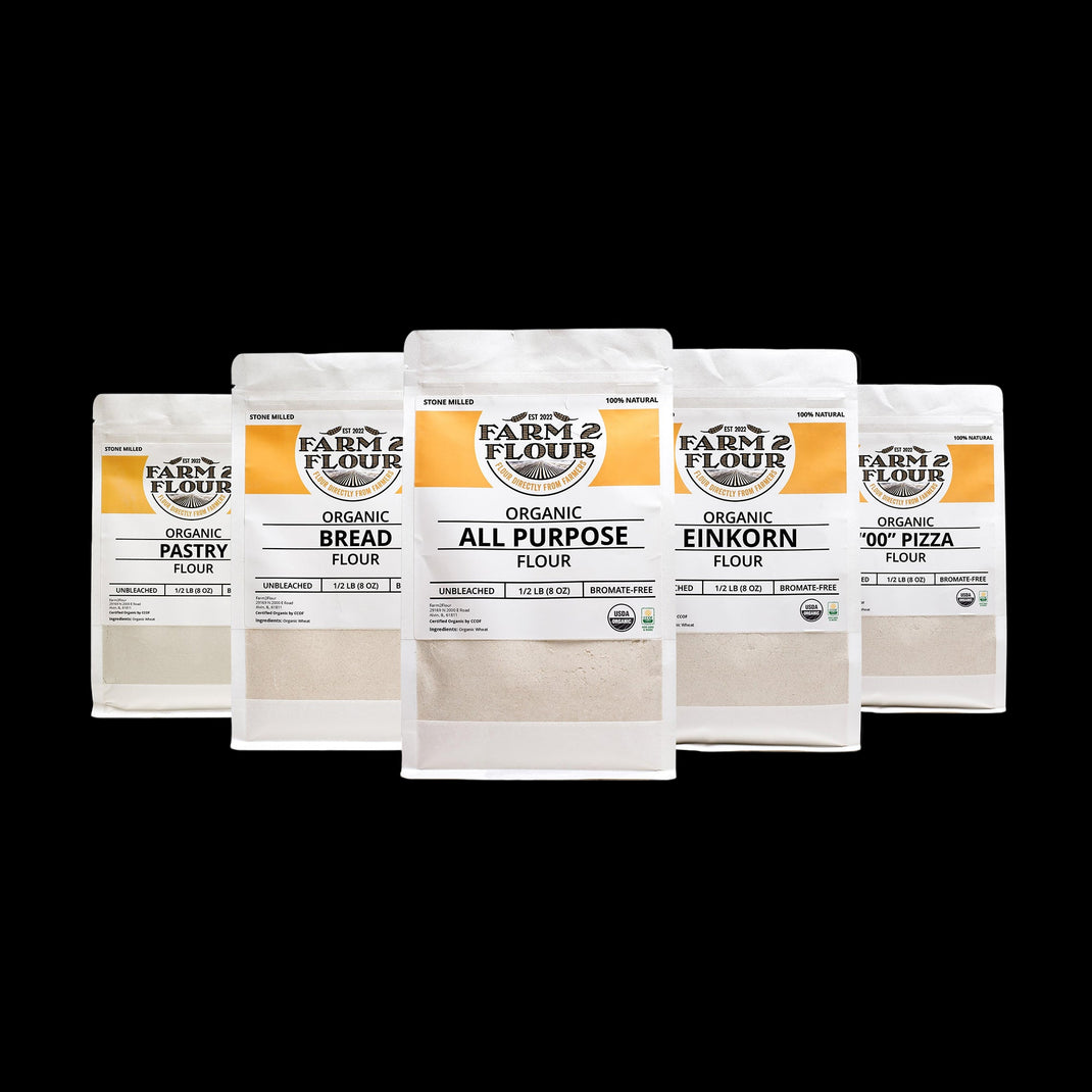 Farm2Flour: Freshly Milled Organic Flour Directly from Our Family Farm