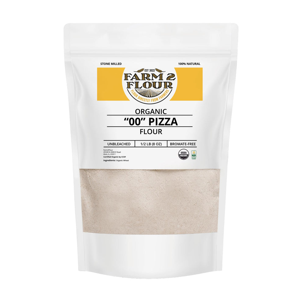 Organic '00' Pizza Flour | Pure & Freshly Stone-Milled – Farm2Flour